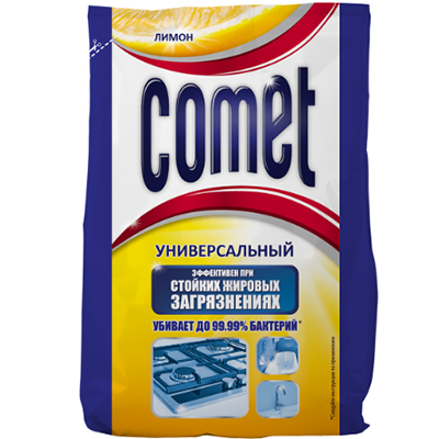 Порошок чистящий универсальный 400г COMET в п/п ЛИМОН P&G 1/20 в Москве ...